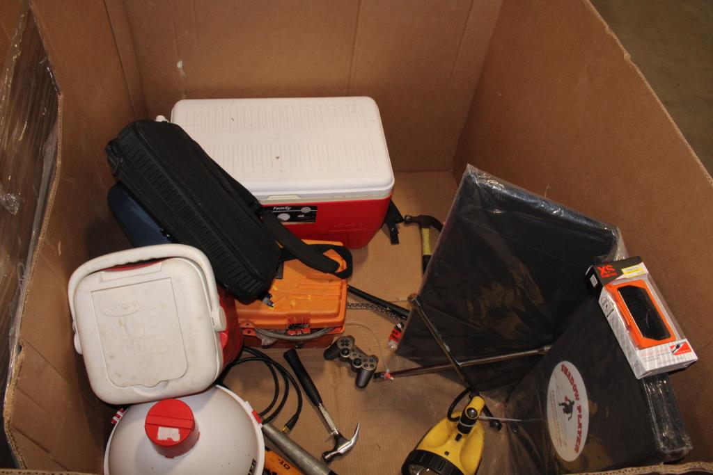 Pallet Of Coolers, Tools And More 8+ Pieces | Property Room
