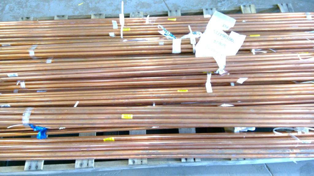 Pallet Of Copper Pipe, 30+ Pieces | Property Room