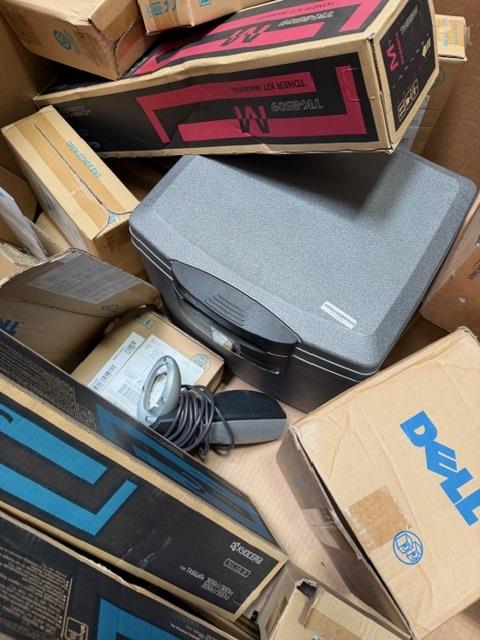 Pallet Of Dell Computer Speakers, Toner And More | Property Room