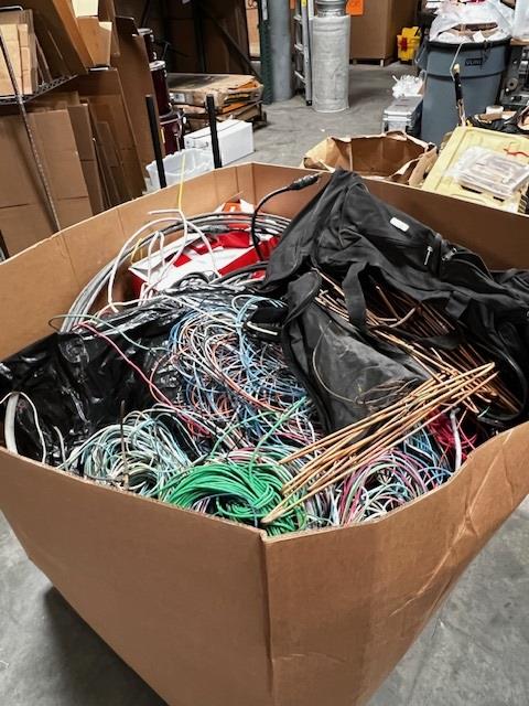 Pallet Of Electrical Wire And More | Property Room