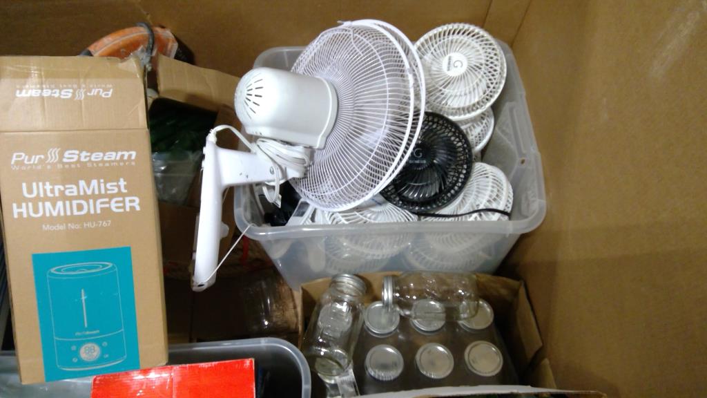 Pallet Of Fans And More 5+ Pieces | Property Room