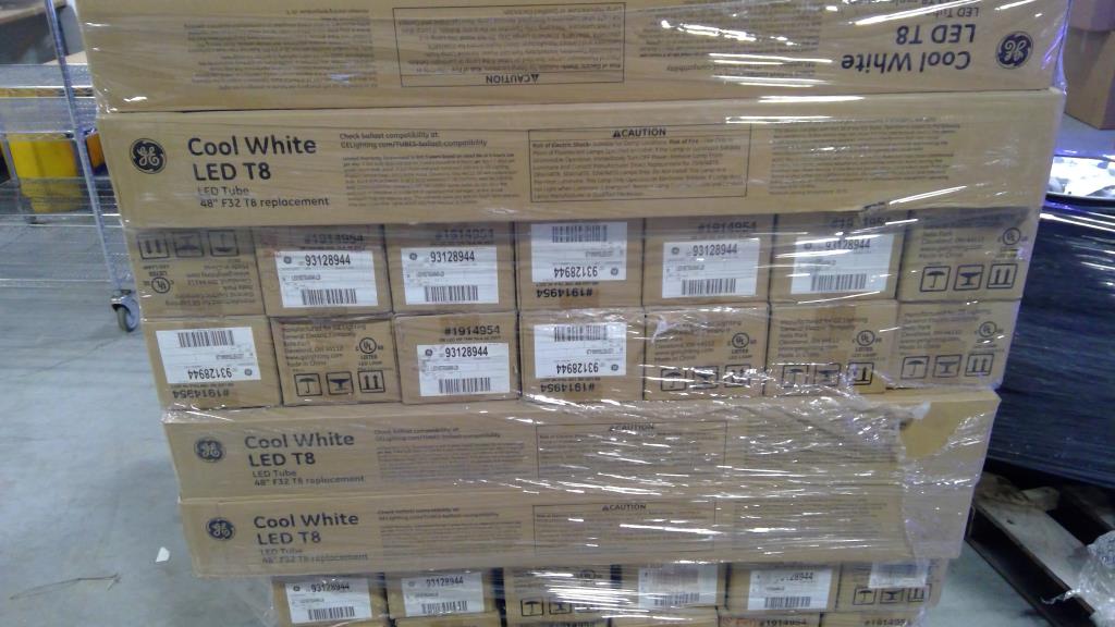 Pallet Of GE LED Light Bulbs, 53 Boxes | Property Room