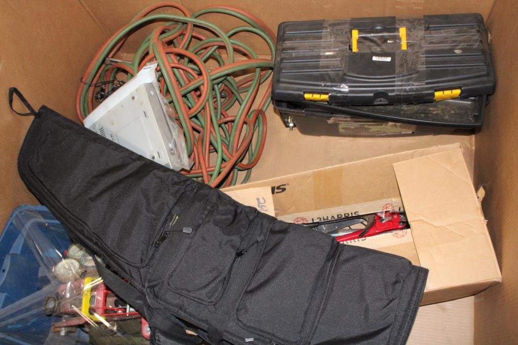 Pallet Of Gun Case And Tools | Property Room