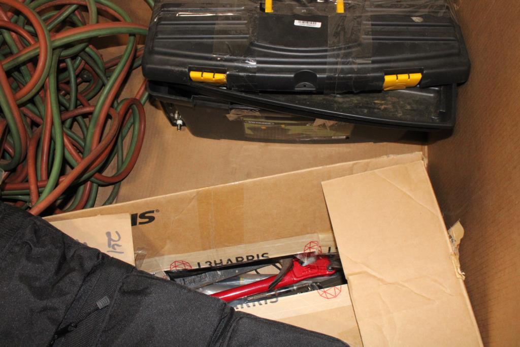 Pallet Of Gun Case And Tools | Property Room