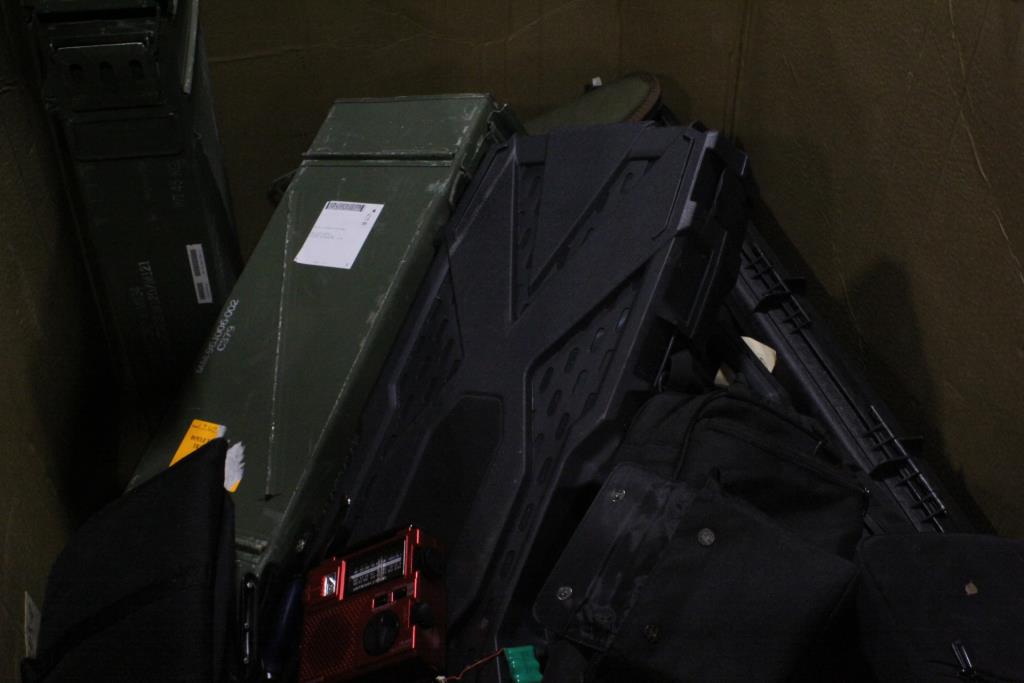 Pallet Of Gun Cases And More, 10+ Pieces | Property Room