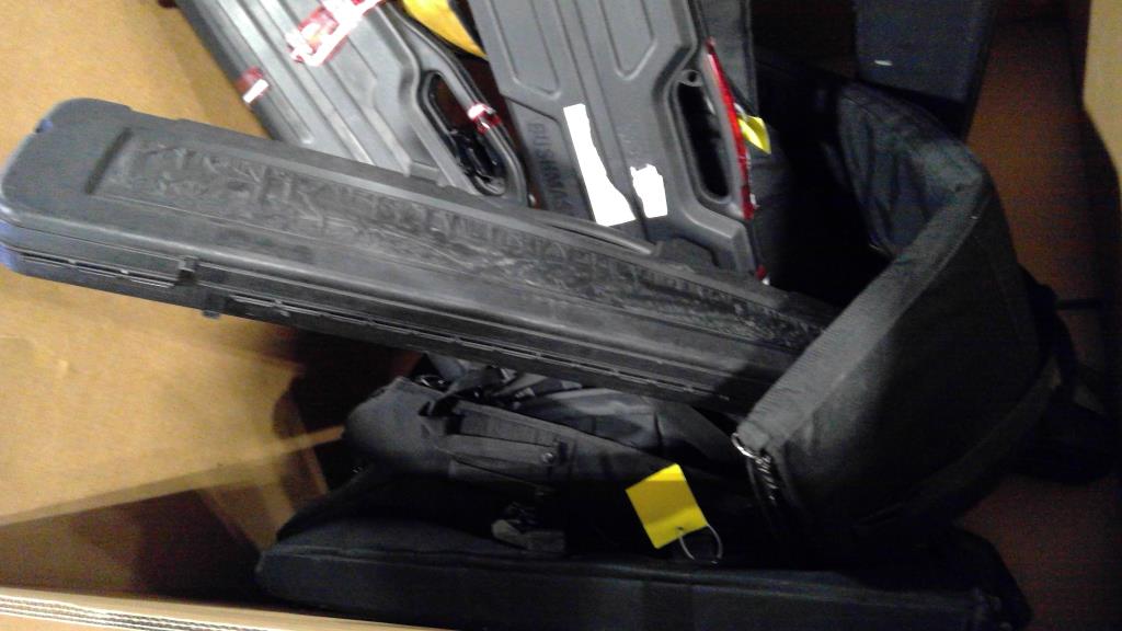 Pallet Of Gun Cases And More, 5+ Pieces | Property Room