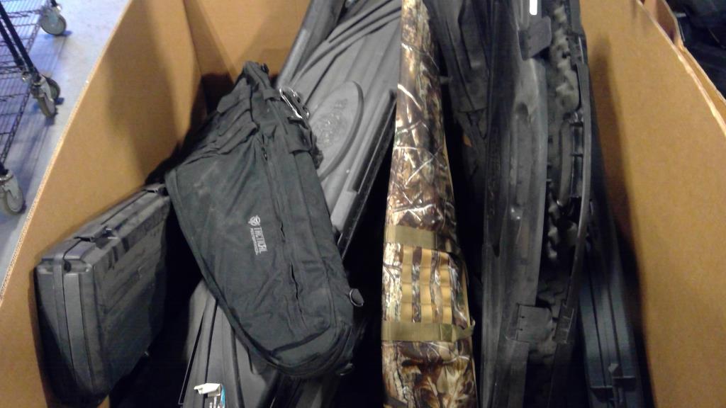 Pallet Of Gun Cases And More, 5+ Pieces | Property Room