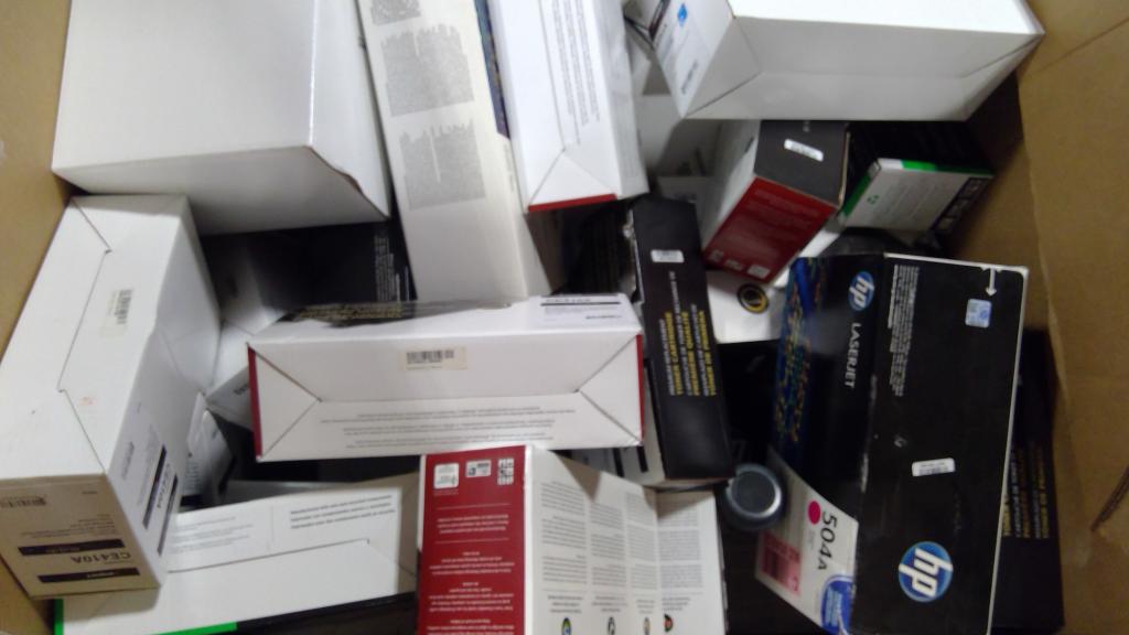 Pallet Of HP Printer Ink, 10+ Pieces | Property Room