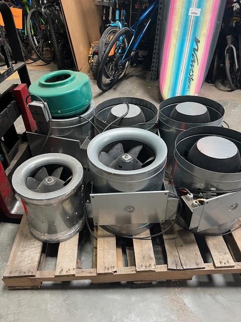 Pallet Of Industrial Blowers | Property Room