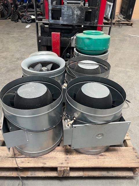 Pallet Of Industrial Blowers | Property Room