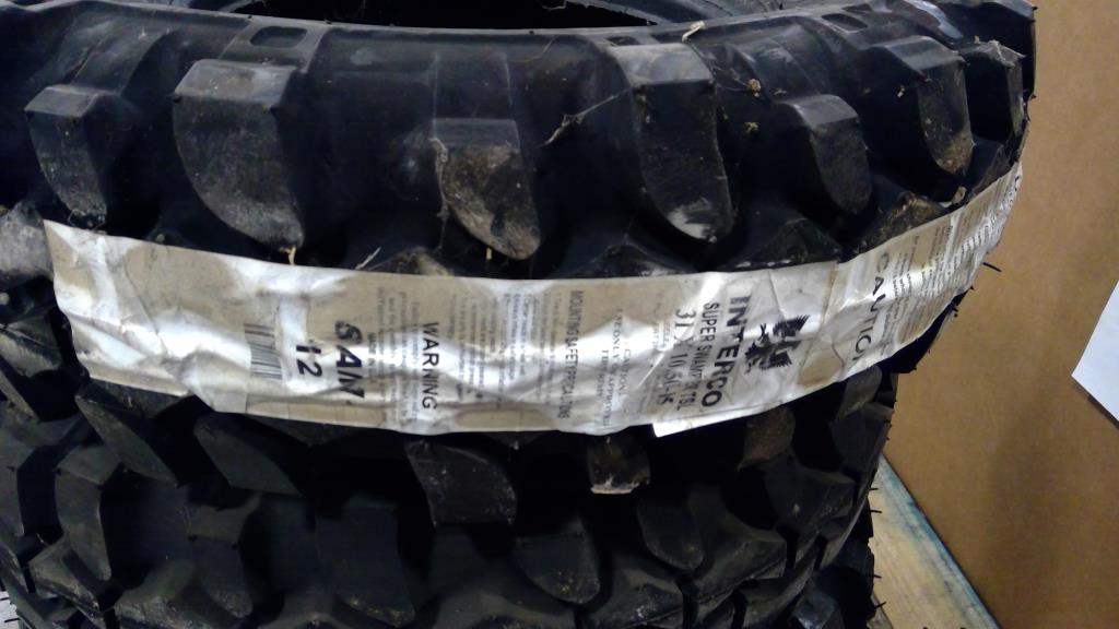 Pallet Of Interco Superswamper Tires, 3 Pieces | Property Room