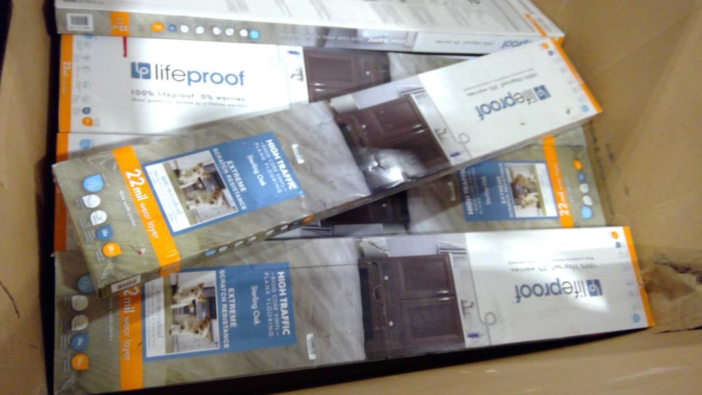 Pallet Of Life Proof High Traffic Ridgid Vinyl Plank Flooring ...