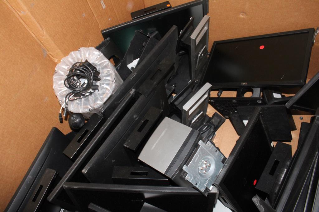 Pallet Of Monitors And More, 10+ Pieces | Property Room