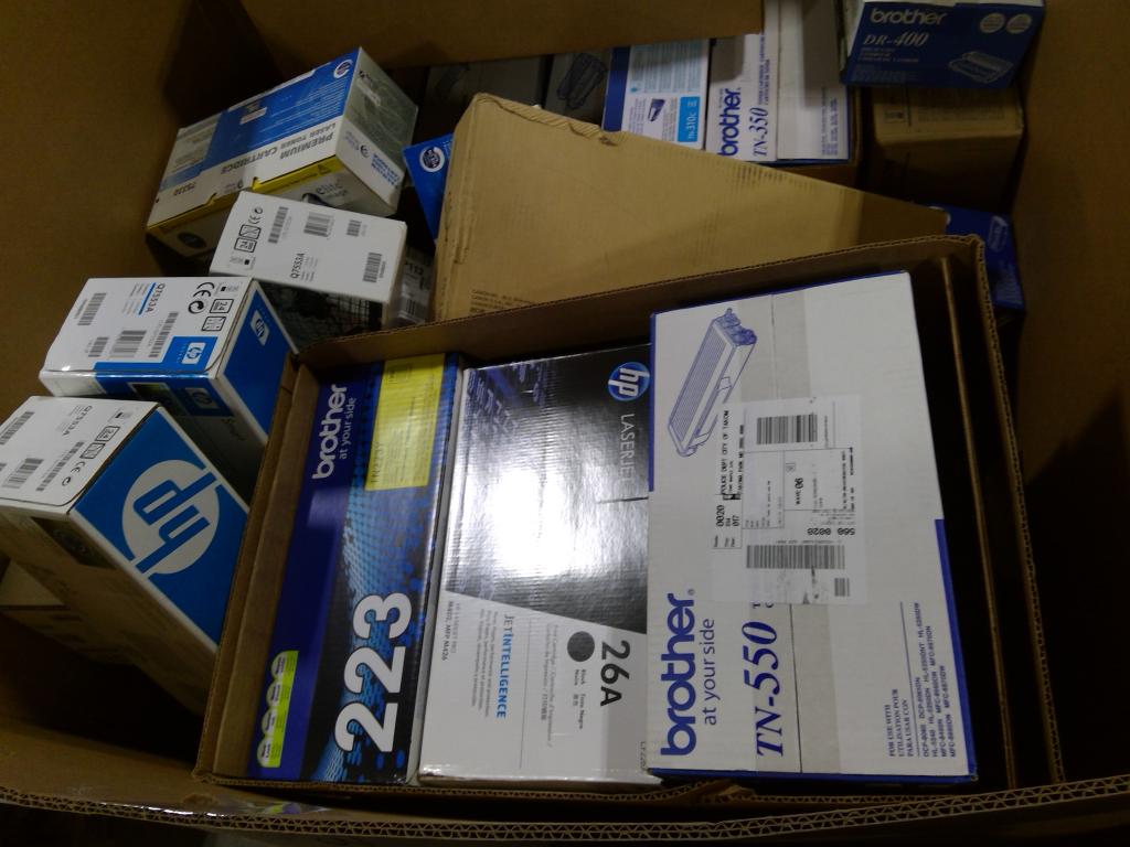 Pallet Of Printer Ink / Toner 10+ Pieces | Property Room