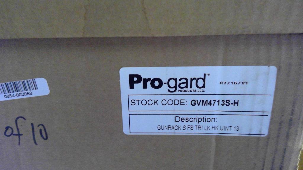 Pallet Of Pro-gard GVM4713S-H Gun Racks, 10 Pieces | Property Room