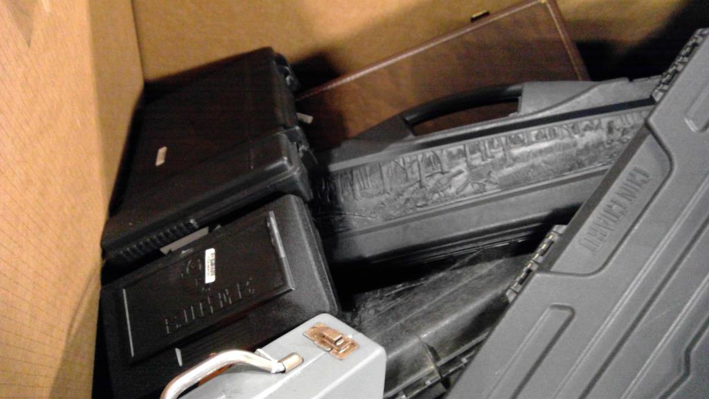 Pallet Of Rifle And Hand Gun Cases, 10+ Pieces | Property Room