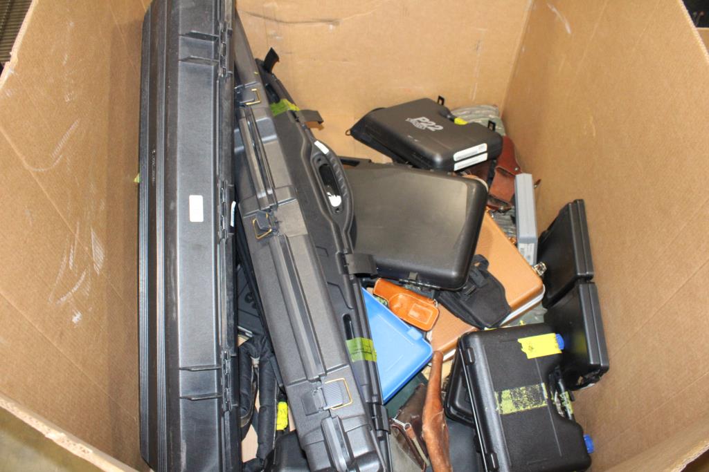 Pallet Of Rifle Cases And More 10+ Pieces | Property Room