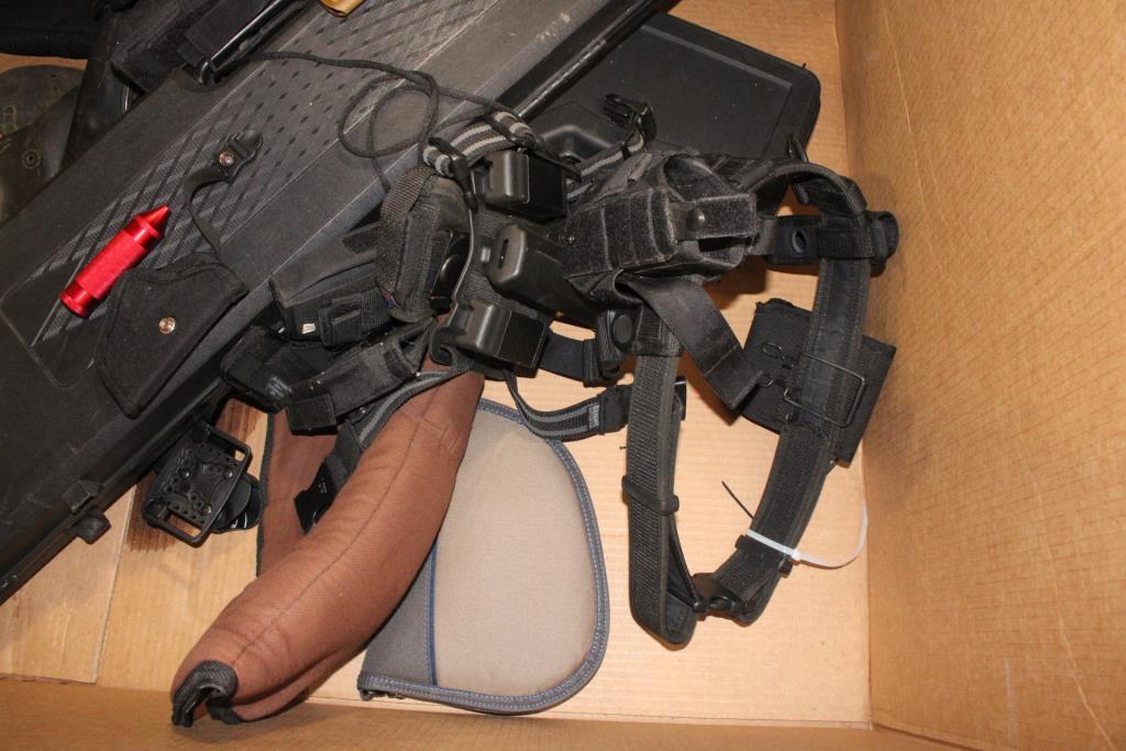 Pallet Of Rifle Cases, Holsters And More, 10+ Pieces | Property Room