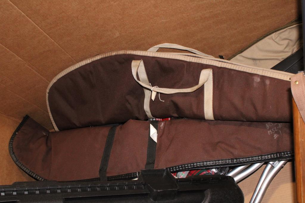 Pallet Of Rifle Cases, Pellet Rifles And More, 10+ Pieces | Property Room