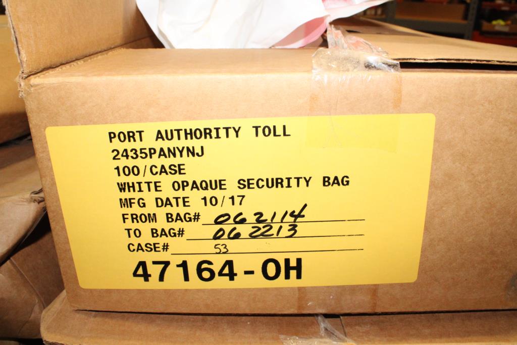 Pallet Of Security Bags, 30+ Boxes | Property Room