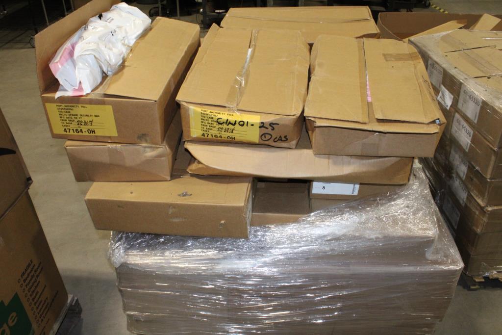 Pallet Of Security Bags, 30+ Boxes | Property Room