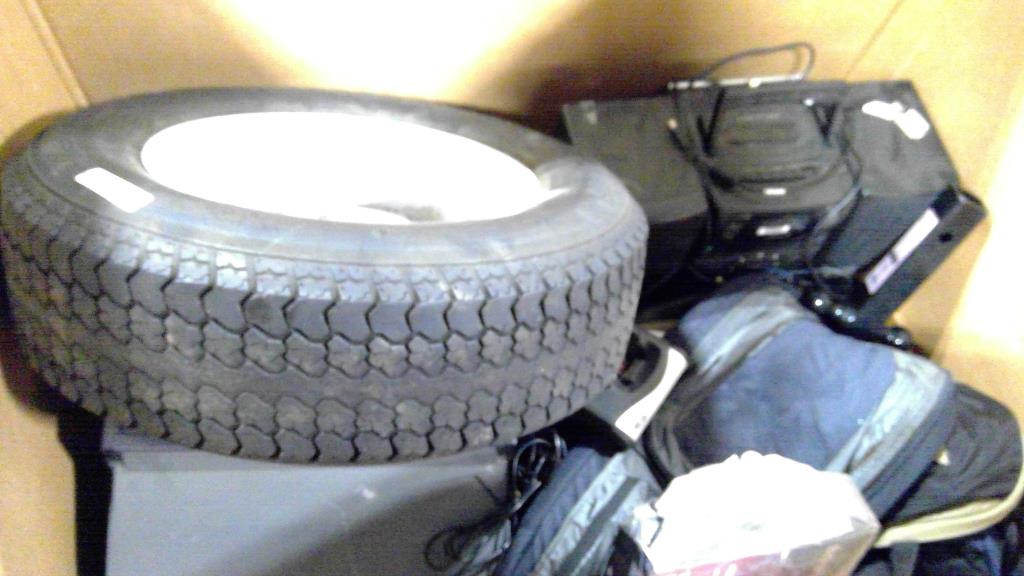 Pallet Of Tire And More 10+ Pieces | Property Room