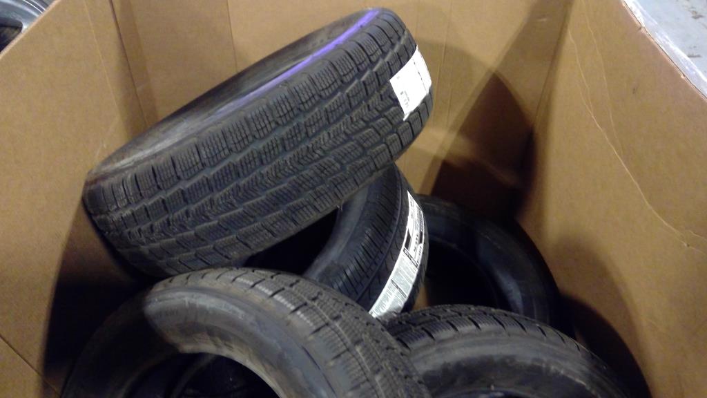 Pallet Of Tires, 5 Pieces | Property Room
