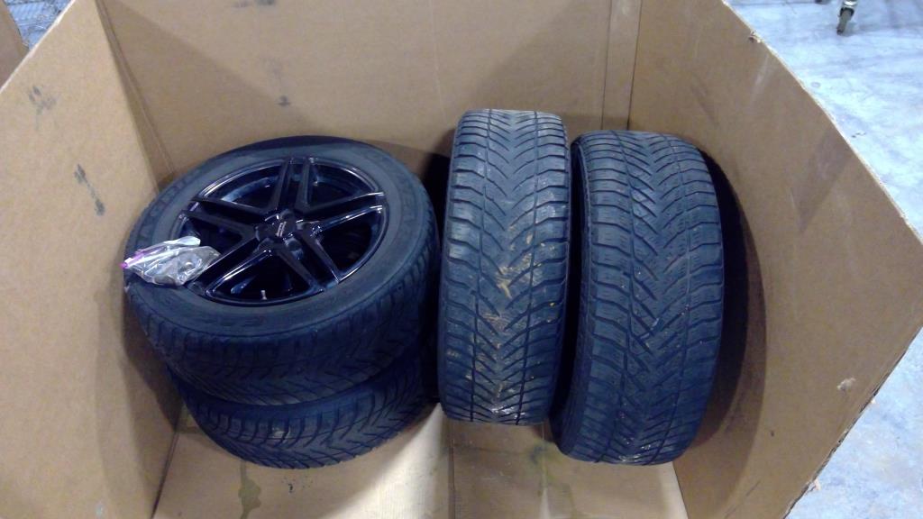 Pallet Of Tires/Rims, 4 Pieces | Property Room
