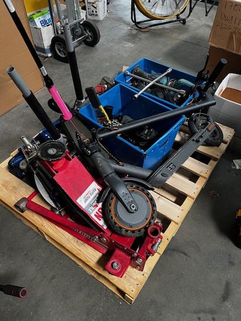 Pallet Of Tools, Airsoft Guns E-Scooter And More | Property Room