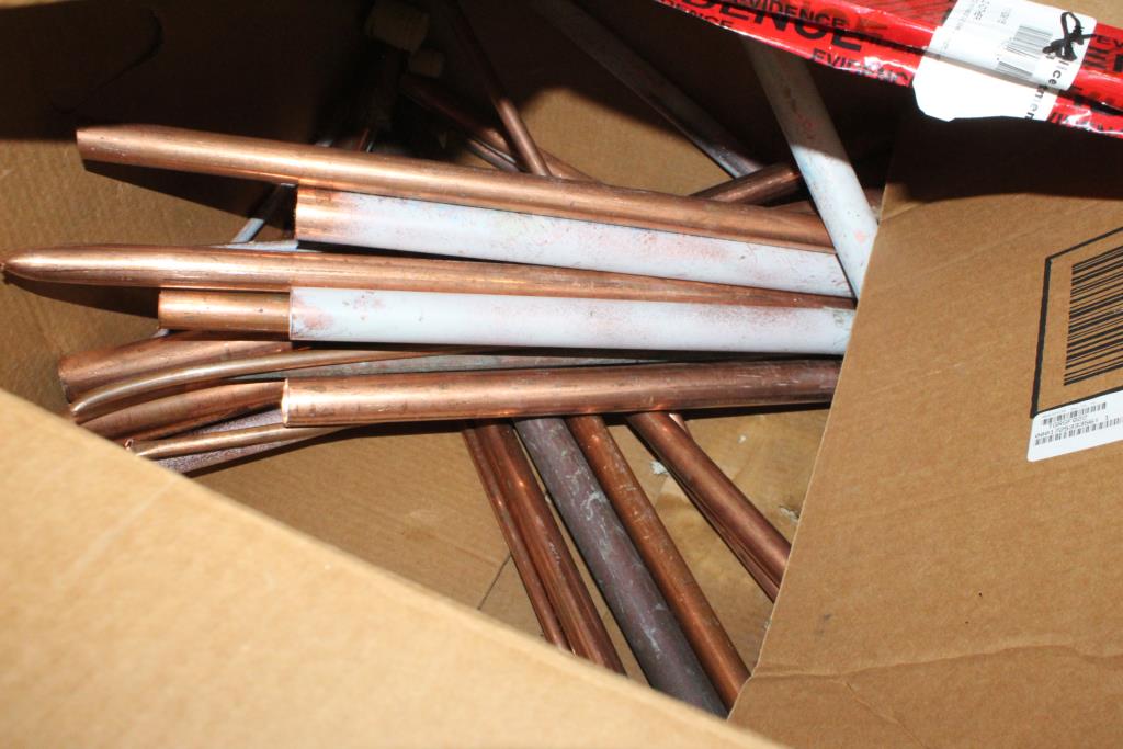 Pallet With Assorted Copper And Other Metal Sold For Scrap, And More ...