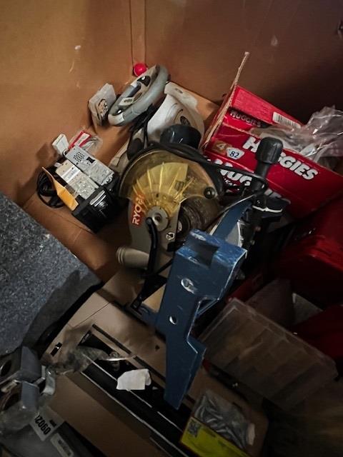 Pallet With Car Speaker, Tools, And More | Property Room