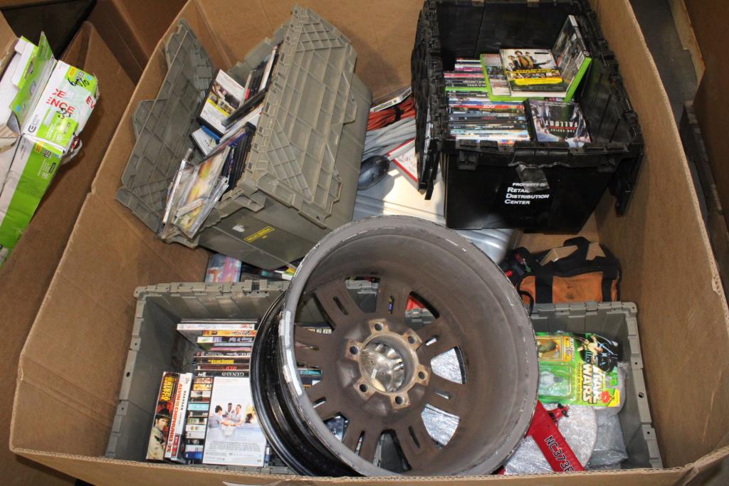 Pallet With DVD Movies And More, 20+ Pieces | Property Room