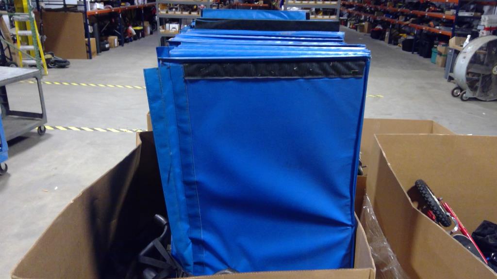 Pallet With Foam Mats, Hardware & More, 5+ Pieces | Property Room