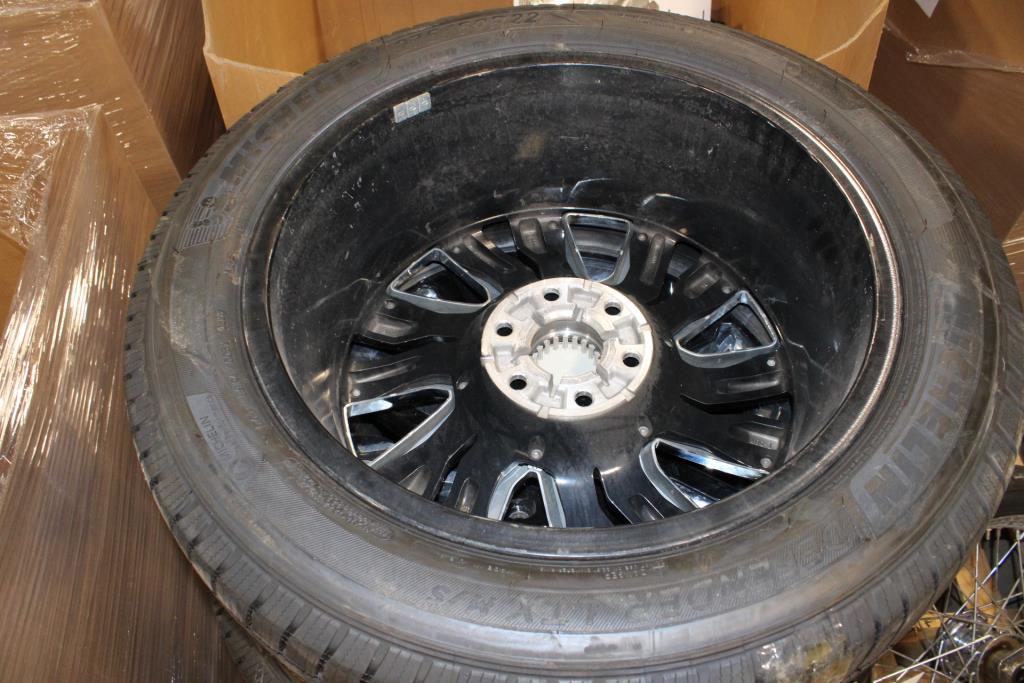 Pallet With Michelin Tires & GMC Rims, 4 Pieces | Property Room