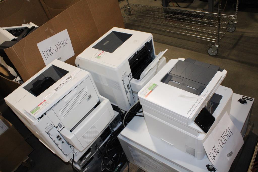 Pallet With Printers & Other Equipment, 5+ Pieces | Property Room
