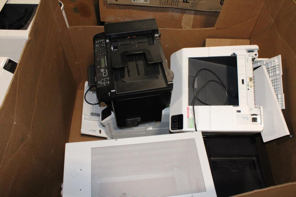 Pallet With Printers, Server Cabinet & More, 5+ Pieces | Property Room