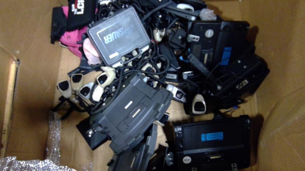 Pallet With Radio Microphones Nad More, 10+ Pieces | Property Room