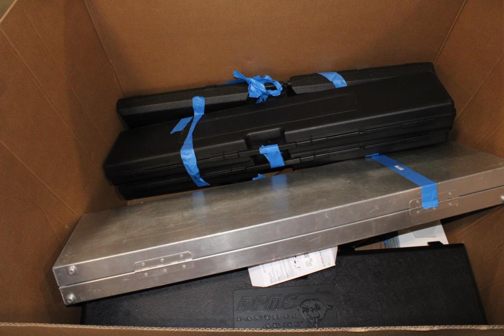 Pallet With Rifle Cases, 5+ Pieces | Property Room
