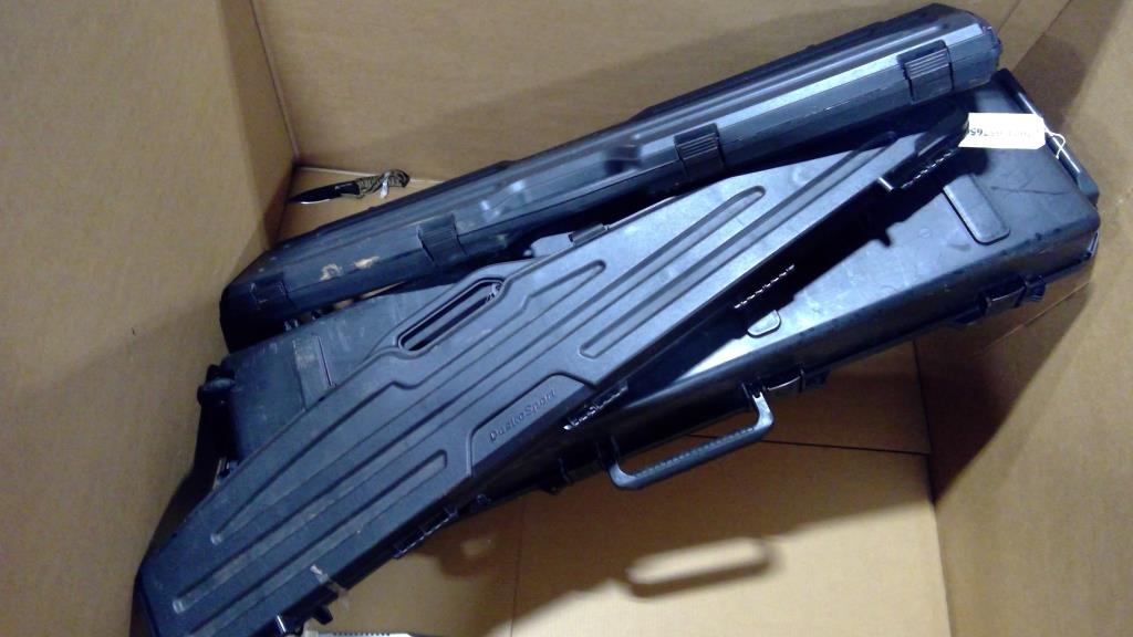 Pallet With Rifle Cases & Knives, 5+ Pieces | Property Room