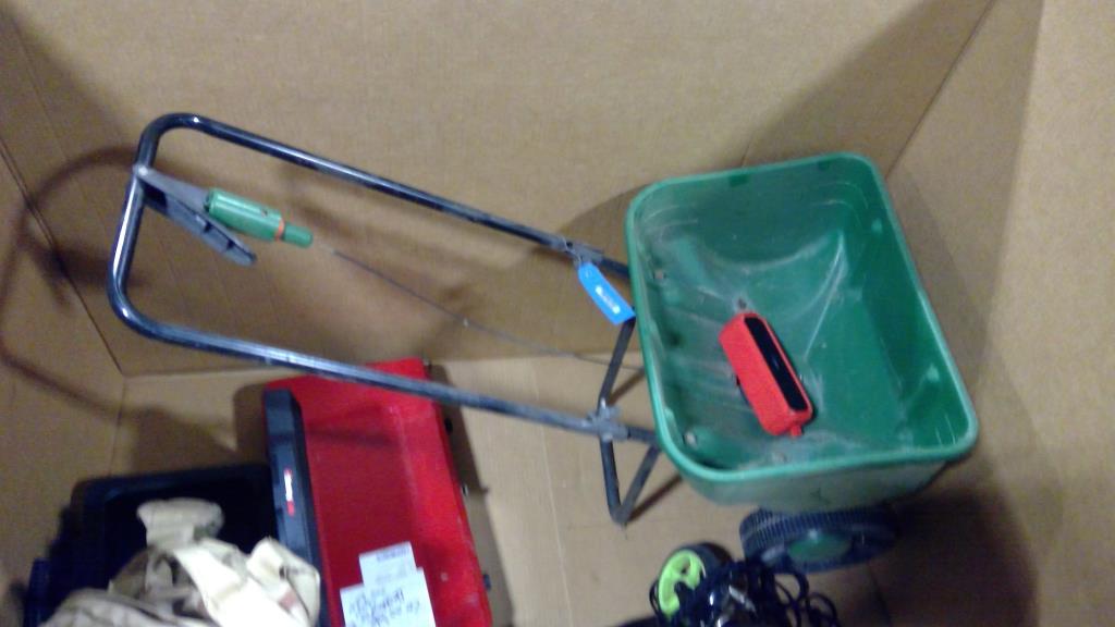 Pallet With Scotts Spreader And More, 5+ Pieces | Property Room