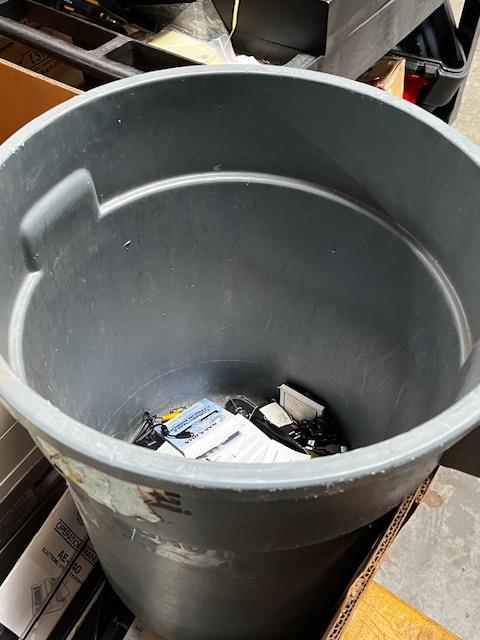 Pallet With Trash Can, Cash Register And More | Property Room