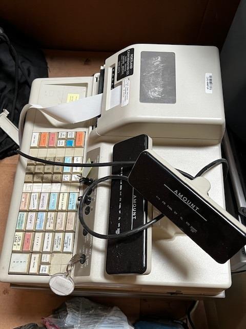 Pallet With Trash Can, Cash Register And More | Property Room