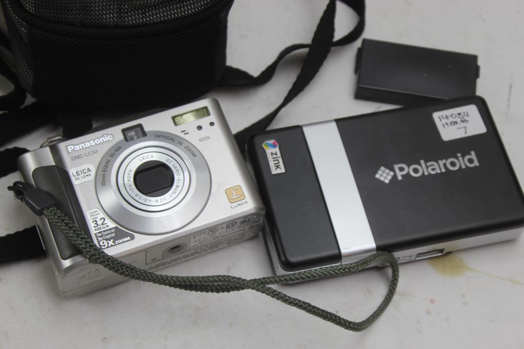 Panasonic Camera, Polaroid Mobile Printer 2 Pieces | Property Room