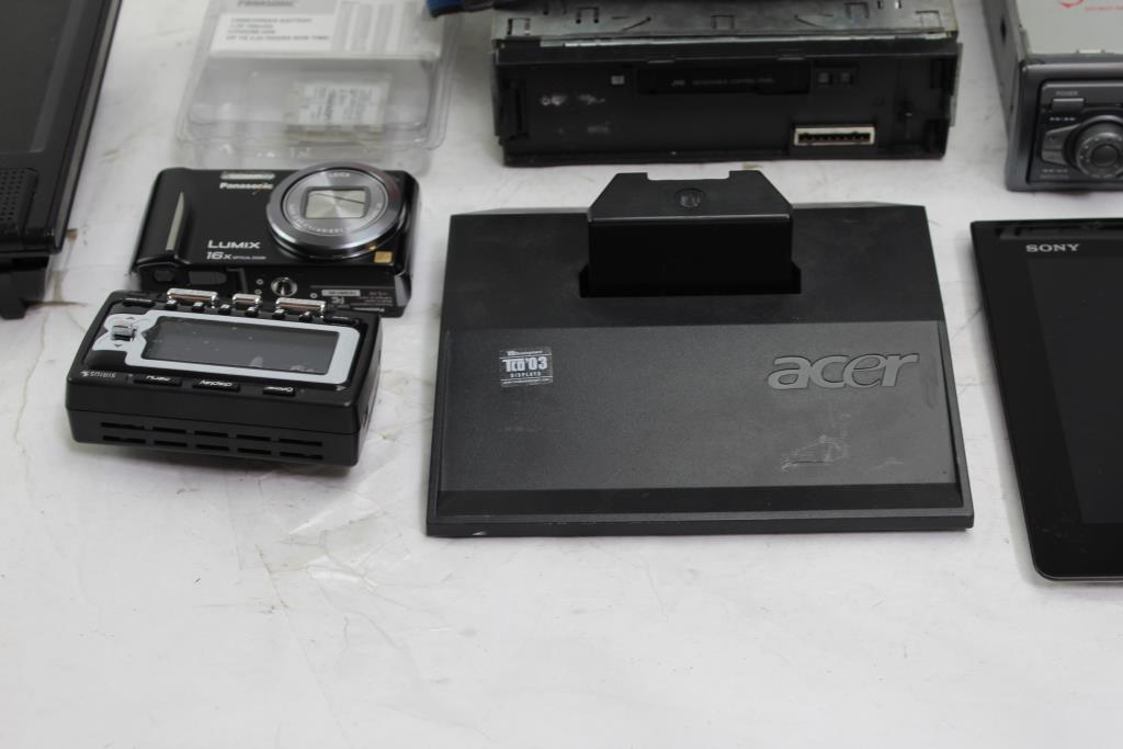 Panasonic Camera, Sony Tablet, Jvc Stereo+ More Bulk Lot 10+ Pieces ...