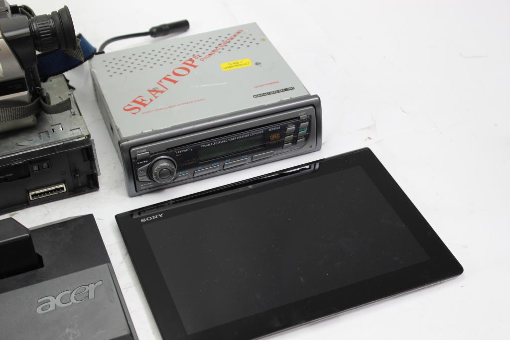 Panasonic Camera, Sony Tablet, Jvc Stereo+ More Bulk Lot 10+ Pieces ...
