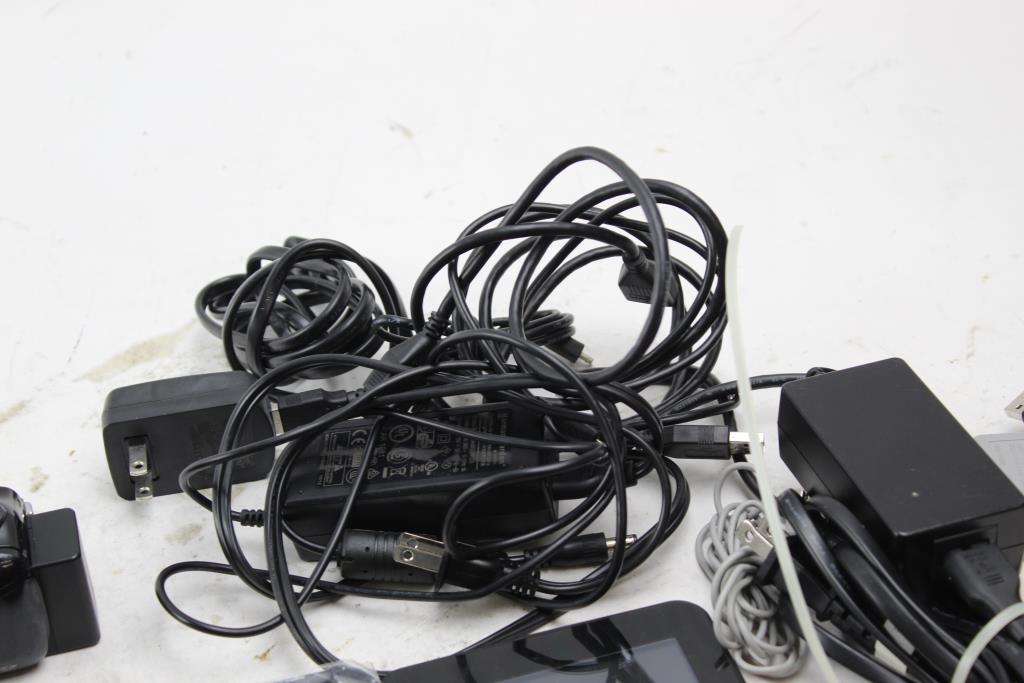 Panasonic, Canon Camera, Speakers, Hp Keyboard, Adapters | Property Room