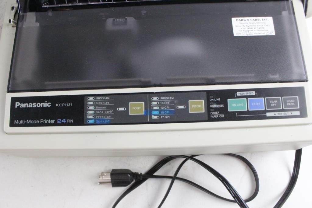 Panasonic Multi-Mode Printer | Property Room