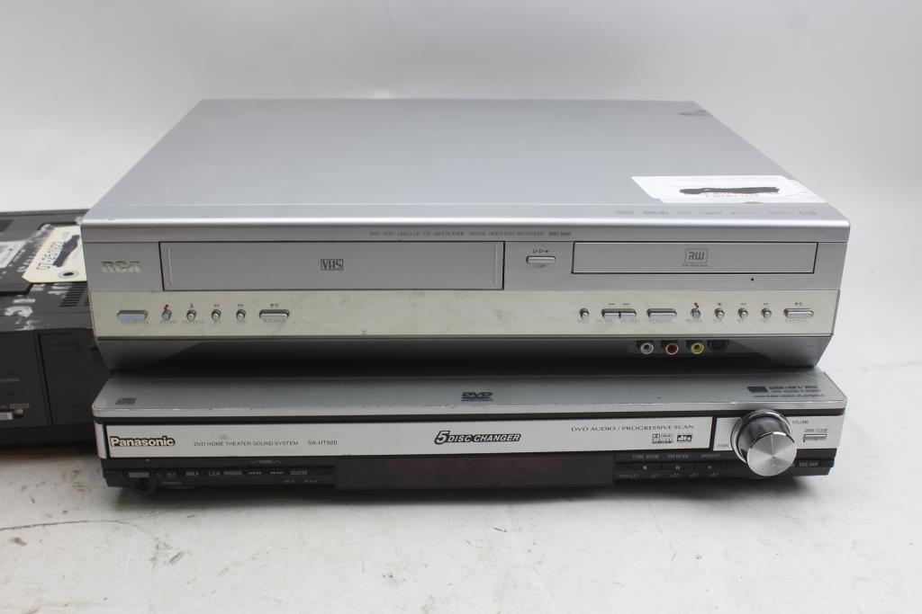 Panasonic Portable Video Cassette Recorder, RCA VHS Camcorder, & More ...