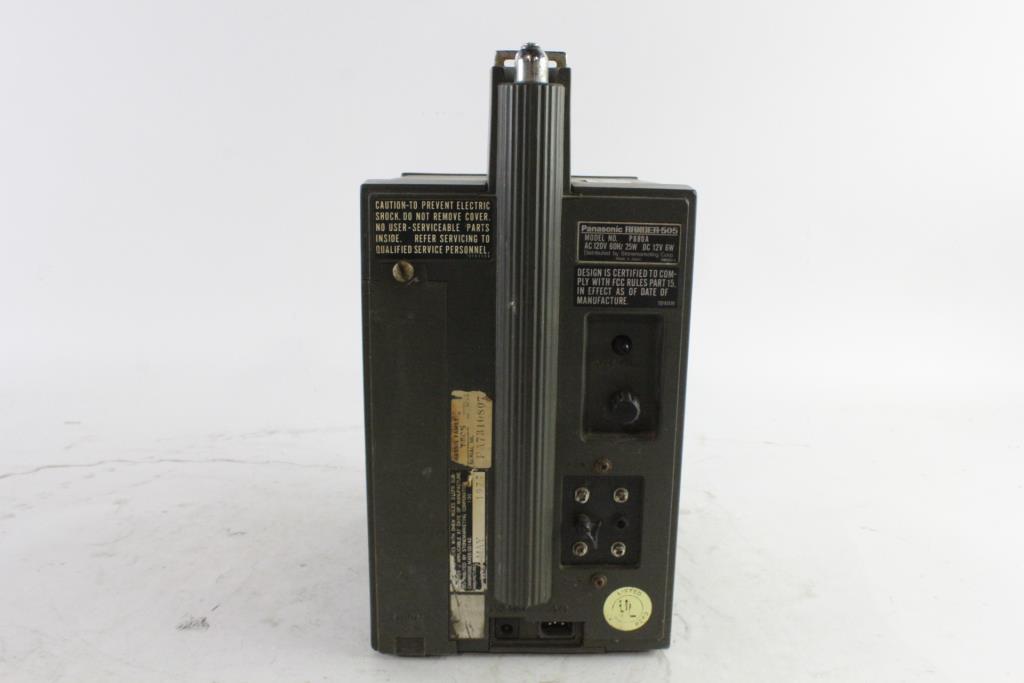 Panasonic Ranger-505 Portable Solid State Analog TV | Property Room