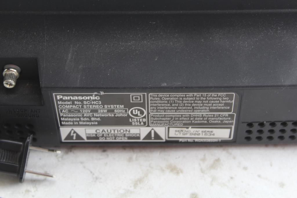 Panasonic SC-HC3 Stereo | Property Room